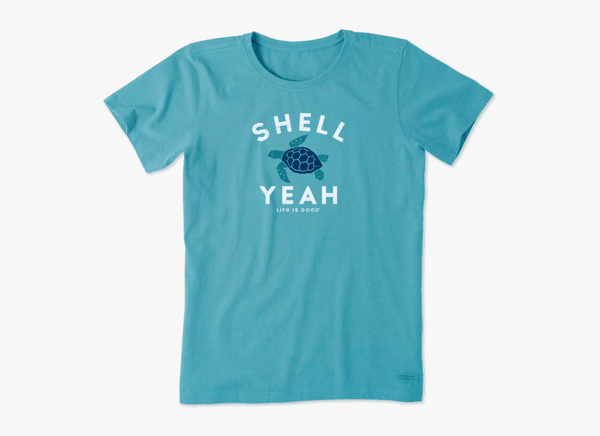 Women S Shell Yeah Crusher Tee - Fear The Smiles Dm, HD Png Download ...