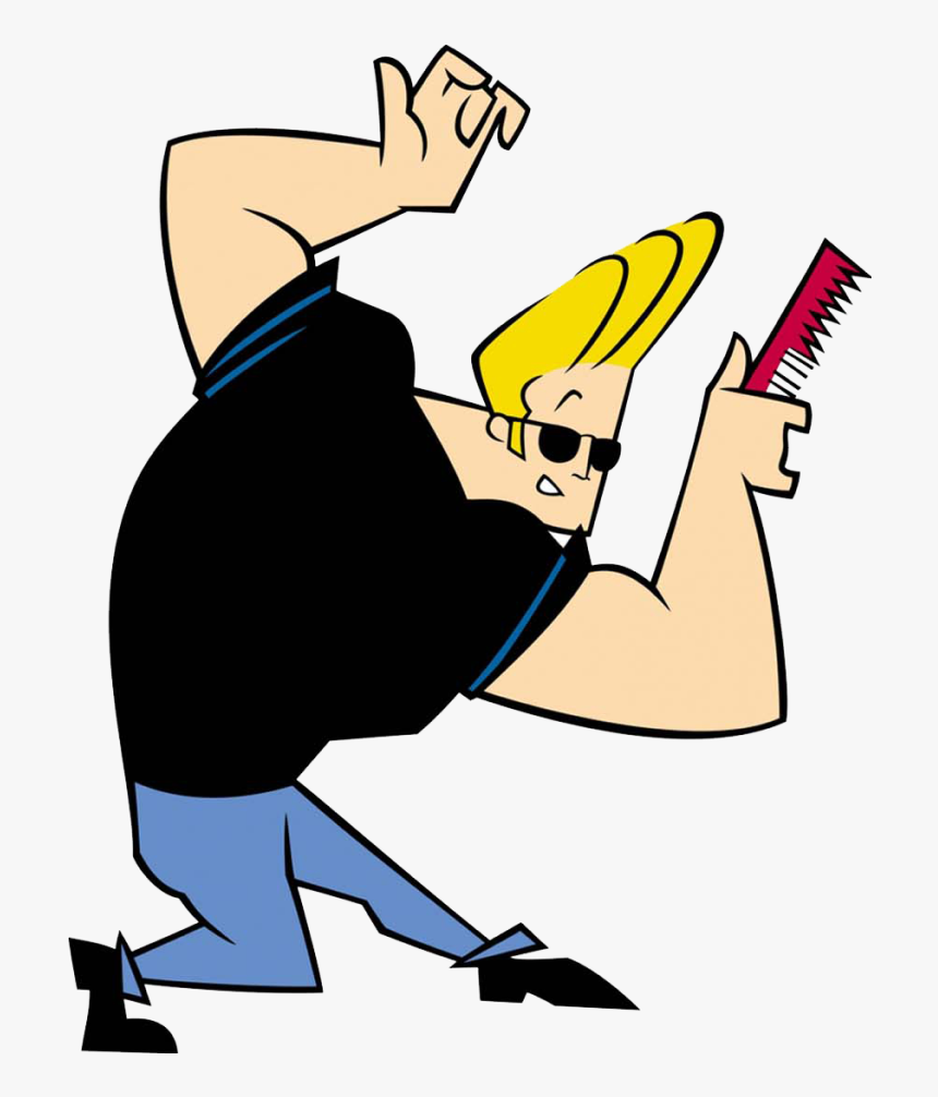 Johnny Bravo Face Shot