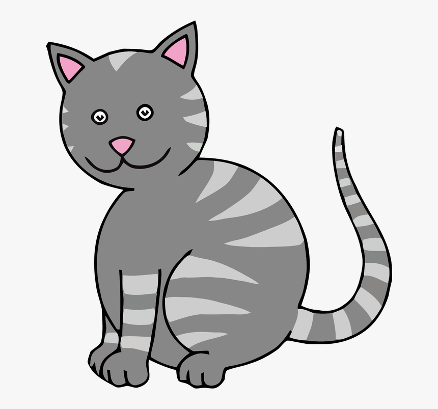 Kitty Clipart Colored - Cat Clip Art Png, Transparent Png , Transparent ...
