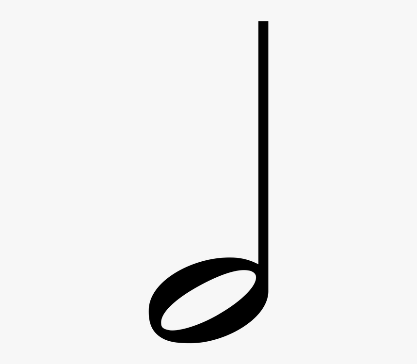 Half Note Musical Note Rest Clip Art - Half Note Png, Transparent Png ...