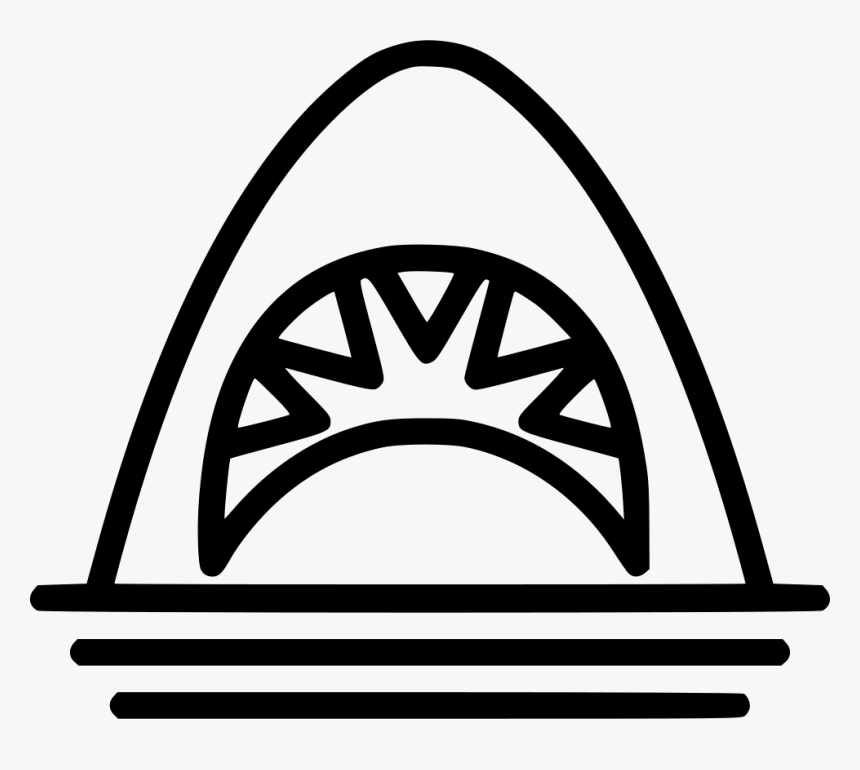 Jaws - Jaws Logo Outline, HD Png Download , Transparent Png Image - PNGitem