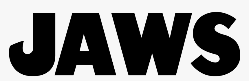 Jaws - Jaws Movie Poster Font, HD Png Download , Transparent Png Image ...