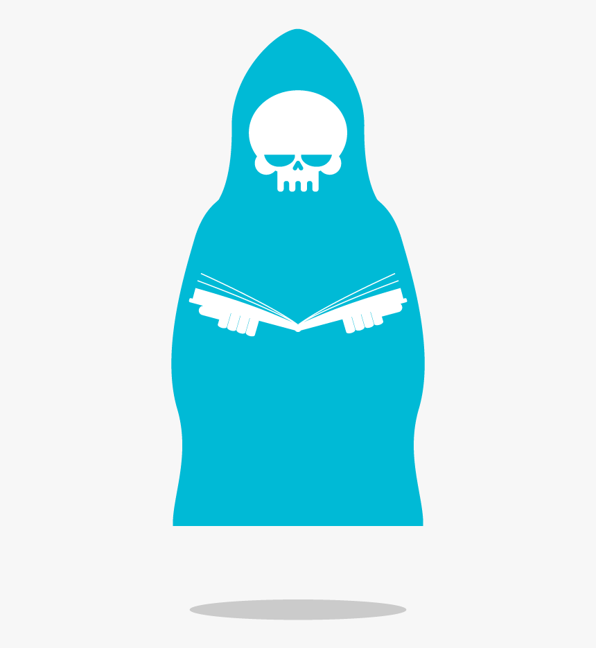 Death Reading Book, HD Png Download , Transparent Png Image - PNGitem