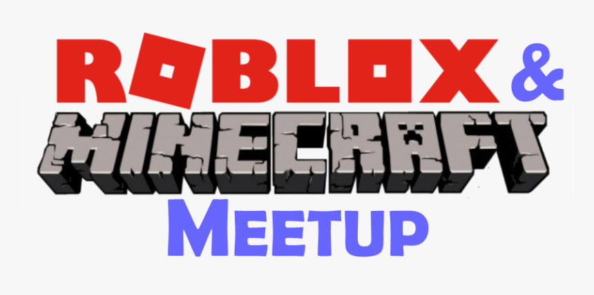 Roblox & Minecraft Meetup - Minecraft, HD Png Download , Transparent ...