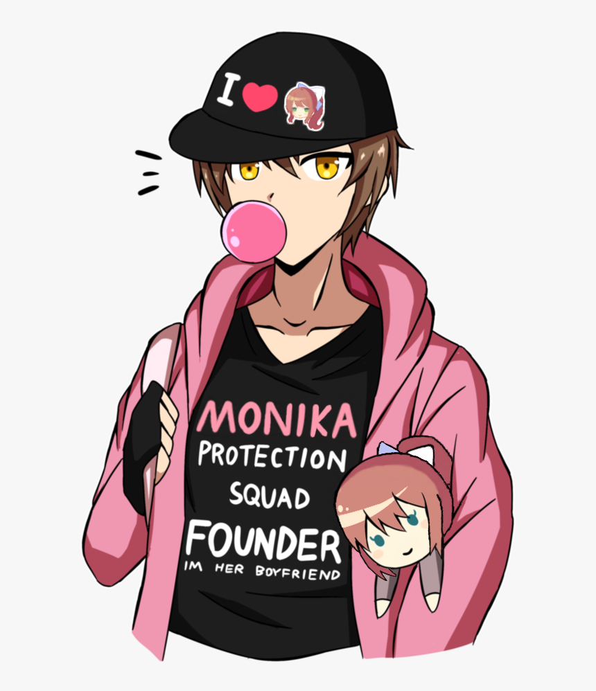 Monika Protection Squad Founder Im Her Boyfriend Doki - Monika ...