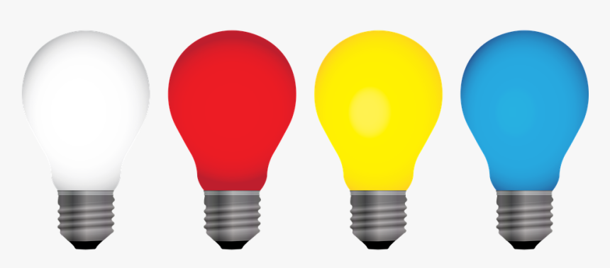 Colored Light Bulbs Clipart, HD Png Download , Transparent Png Image ...