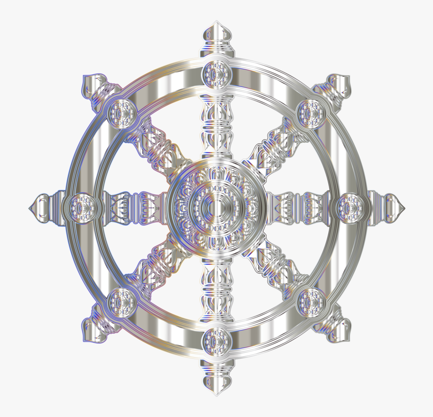 Eightfold Path Buddhism Symbol, HD Png Download , Transparent Png Image ...