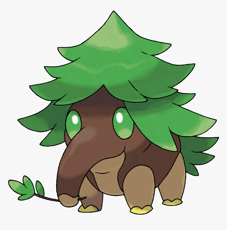 Elephants Clipart Tree - Alpint Pokemon, HD Png Download , Transparent ...