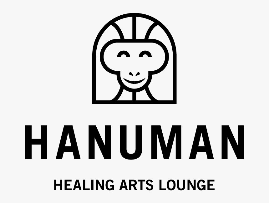 Hanuman Logo Center 4 Black Large - Cartoon, HD Png Download ...