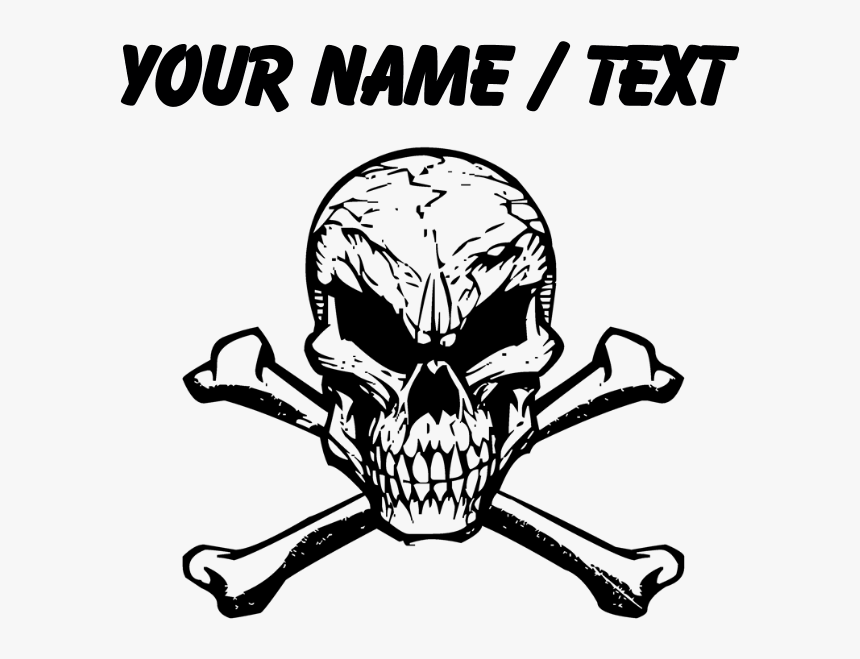 Evil Skull And Crossbones Png
