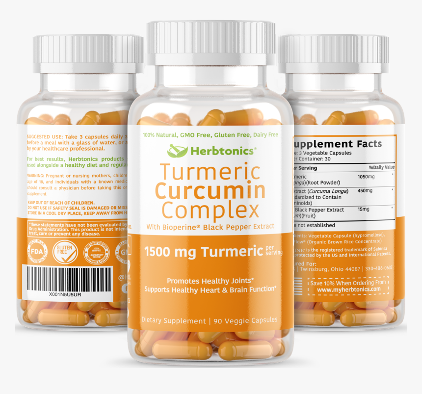 Turmeric Curcumin Complex - Natural Foods, HD Png Download ...