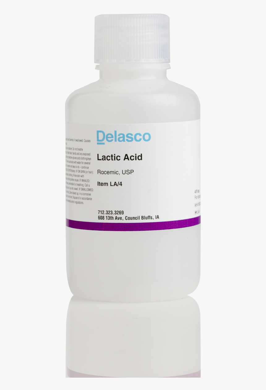 Lactic Acid, Racemic, 4 Oz - Cosmetics, HD Png Download , Transparent ...