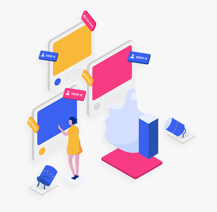 Web1shadow - Isometric Illustration Png, Transparent Png , Transparent ...