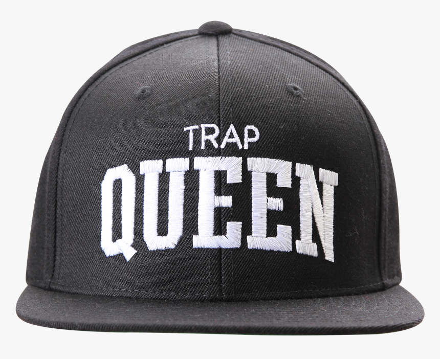 Trap Queen Black Snapback - Trap Hat Png, Transparent Png , Transparent ...