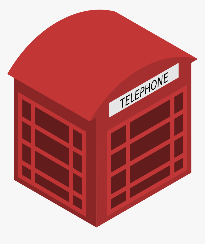 This Free Icons Png Design Of Red Phone Box , Png Download, Transparent ...