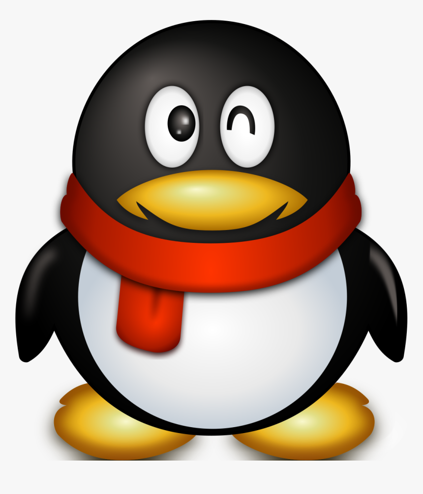 Penguin With Red Scarf Logo, HD Png Download , Transparent Png Image ...