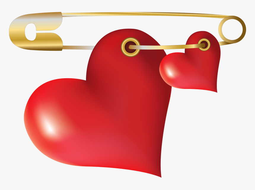 Heart Pin Clipart, HD Png Download , Transparent Png Image - PNGitem