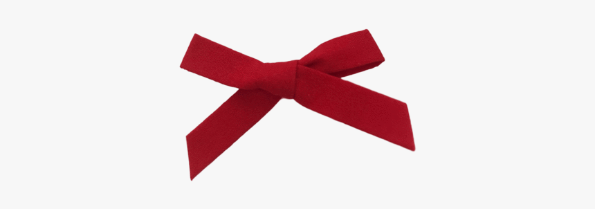 Red Fabric Bow - Fabric Ribbon Png Red, Transparent Png , Transparent ...