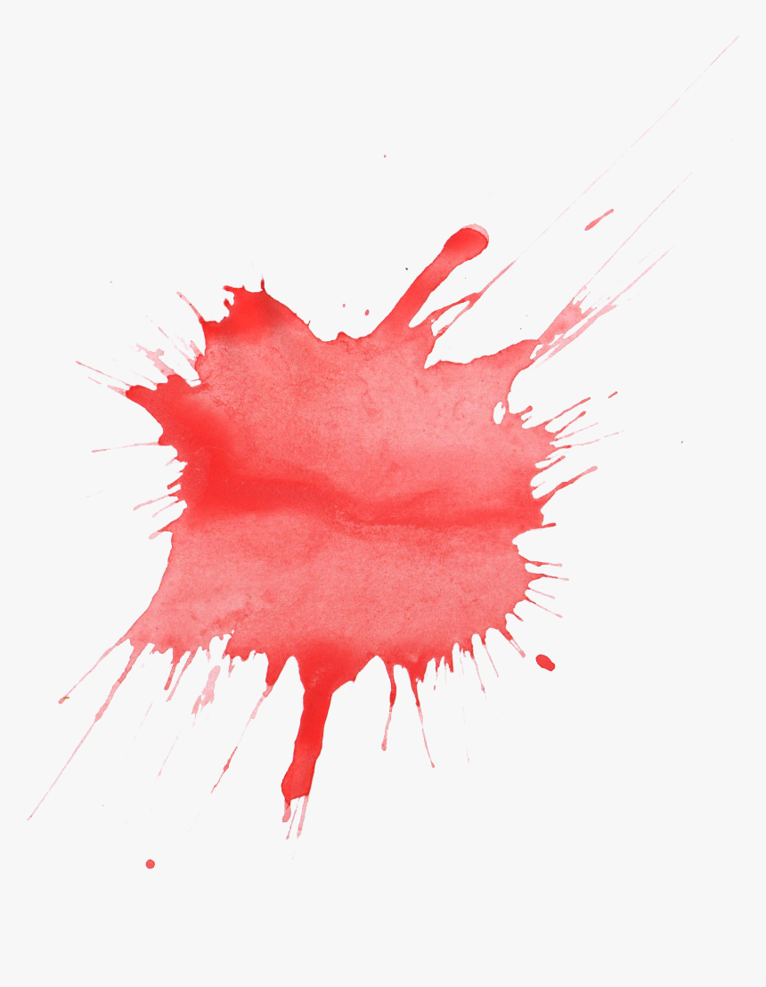 Red Paint Splotch Png, Transparent Png , Transparent Png Image - PNGitem