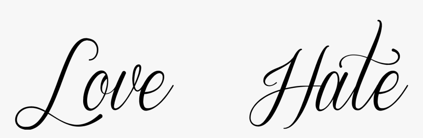 Transparent Love Tattoo Png - Love Cursive Transparent Background, Png ...