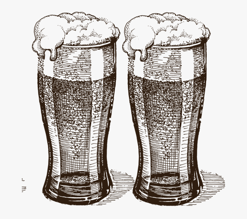 Sketch Of A Beer, HD Png Download , Transparent Png Image - PNGitem