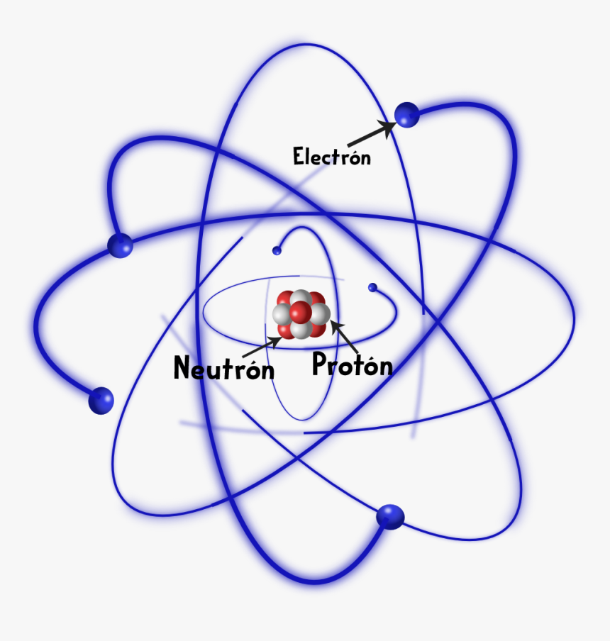 Carbon Atom Cartoon