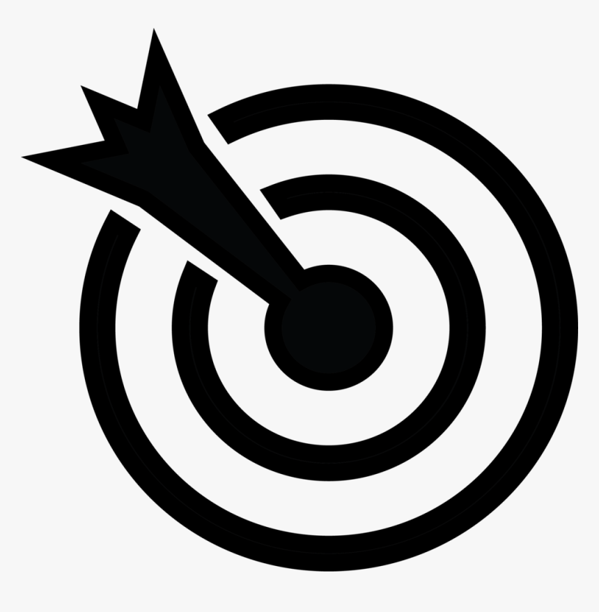 Target - Clipart For Career Target Black In Resume, HD Png Download ...