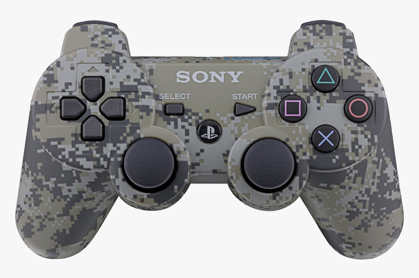 Sony Ps3 Dual Shock Controller Camo Green - Playstation 3 Controller ...