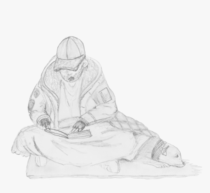 Illustration Of Homelessness In San Francisco%2c By - Sketch, HD Png ...