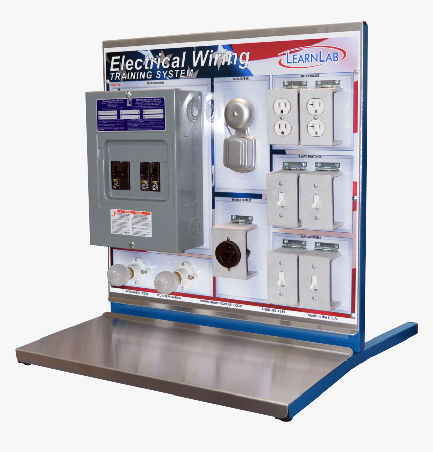 Electrical Wiring Training System, HD Png Download , Transparent Png ...