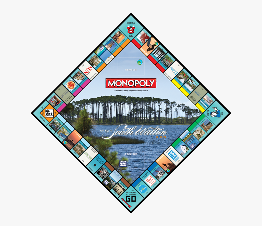 Transparent Monopoly Board Png - Monopoly Board, Png Download ...