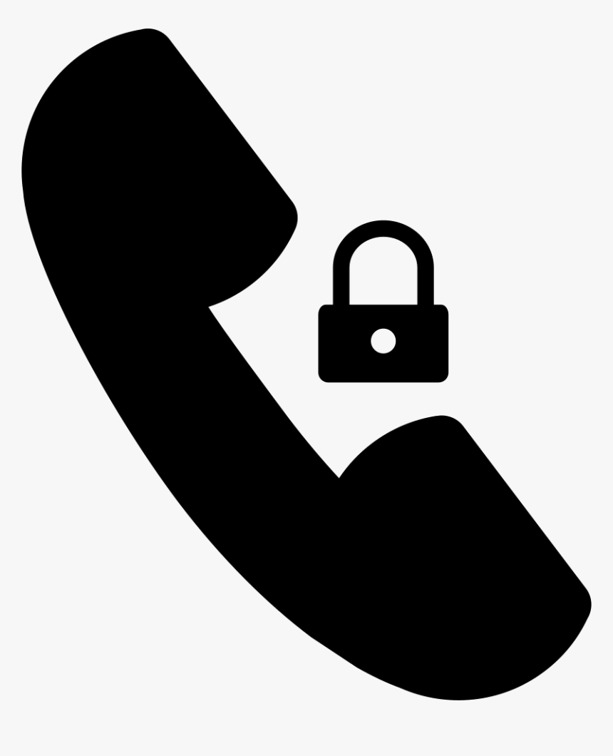 Locked Calls Interface Phone Symbol - Llamada Bloqueada, HD Png ...