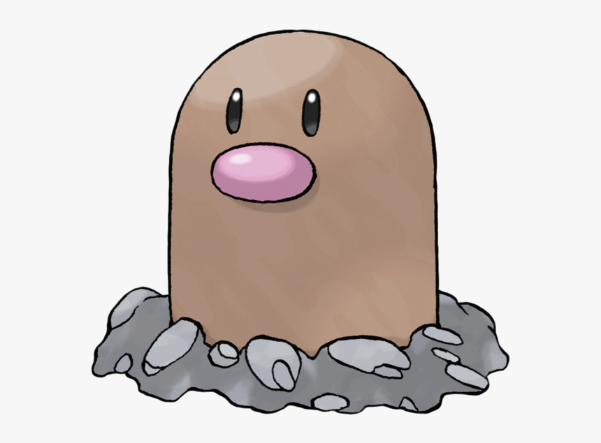 Diglett Pokemon, HD Png Download , Transparent Png Image - PNGitem