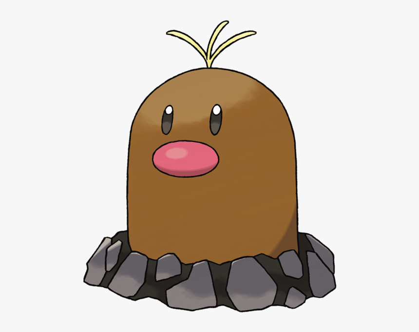 Alolan Diglett, HD Png Download , Transparent Png Image - PNGitem