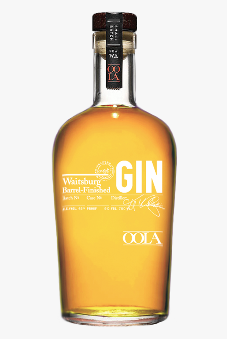 Oola Barrel Finished Gin - Oola Bourbon Whiskey, HD Png Download ...