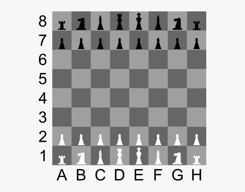 Chess Board Rows And Columns, HD Png Download , Transparent Png Image ...