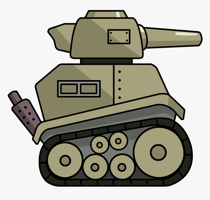 Tank Cartoon Png, Transparent Png , Transparent Png Image - PNGitem