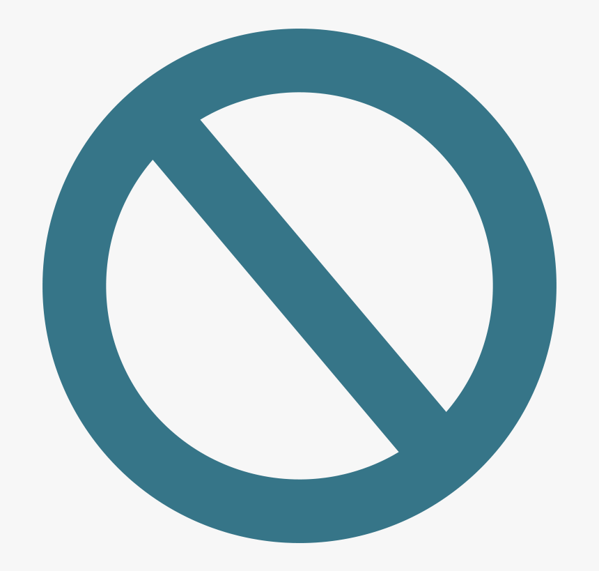 No-sign - Circle, HD Png Download , Transparent Png Image - PNGitem