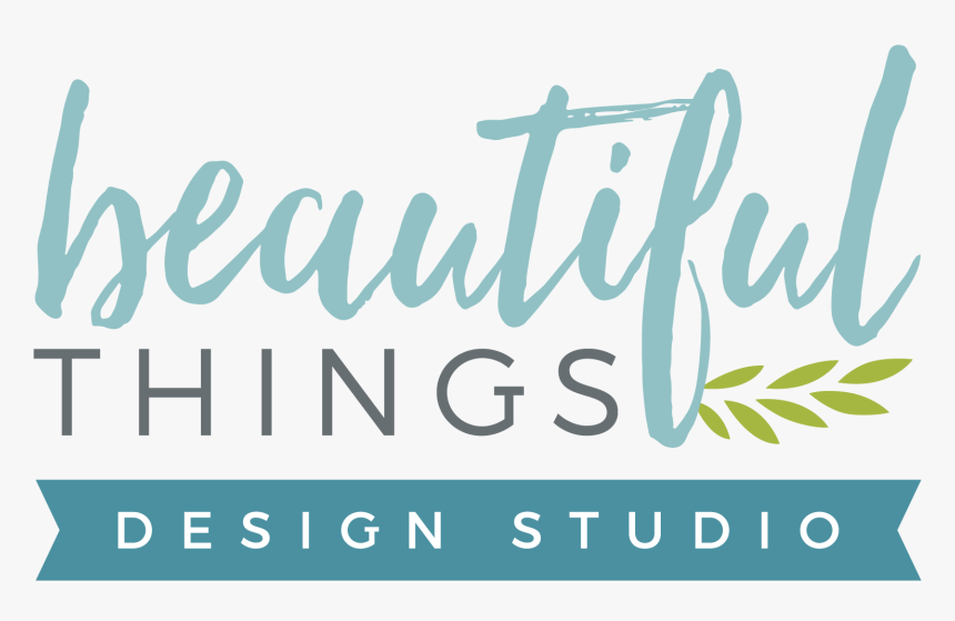 Beautiful Things Design Studio Logo - Calligraphy, HD Png Download ...