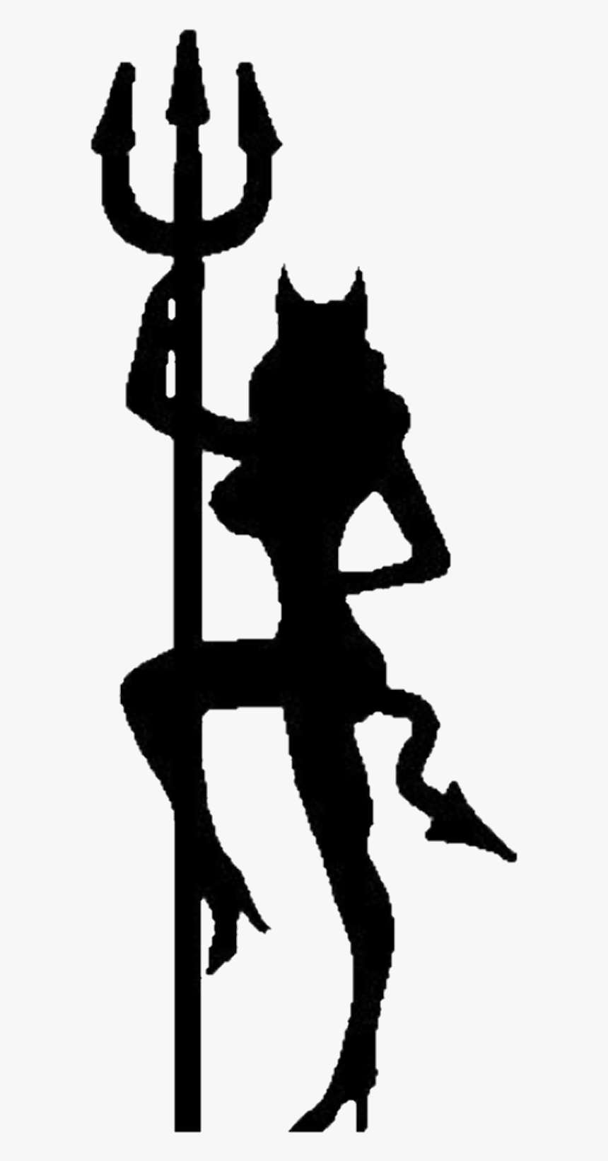 Woman Devil Shedevil Sexy Lady Girl Girls - Stripper Stickers, HD Png ...