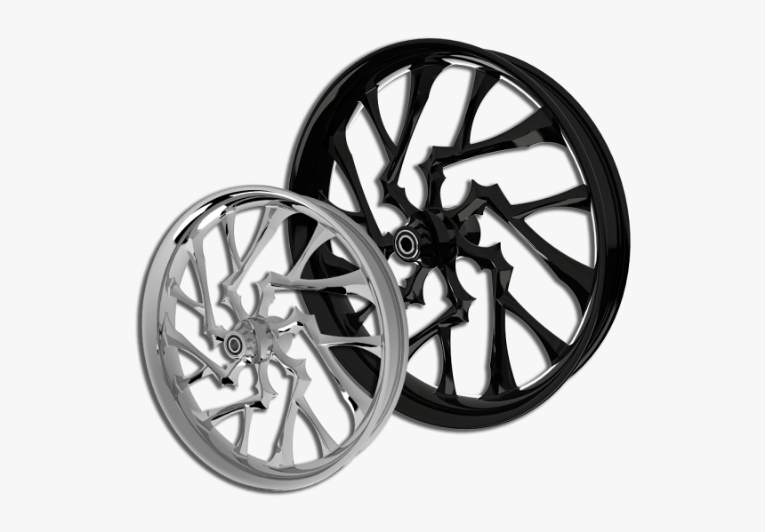 Kraken Custom Harley Motorcycle Wheels - Motorcycle Wheel, HD Png ...