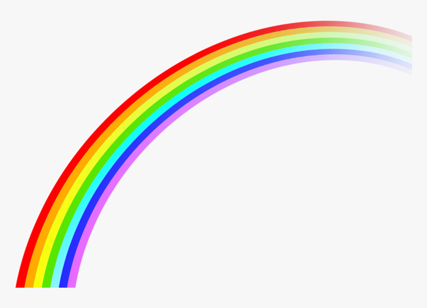 Rainbows And Arrows - Clip Art Rainbow Rain, HD Png Download ...