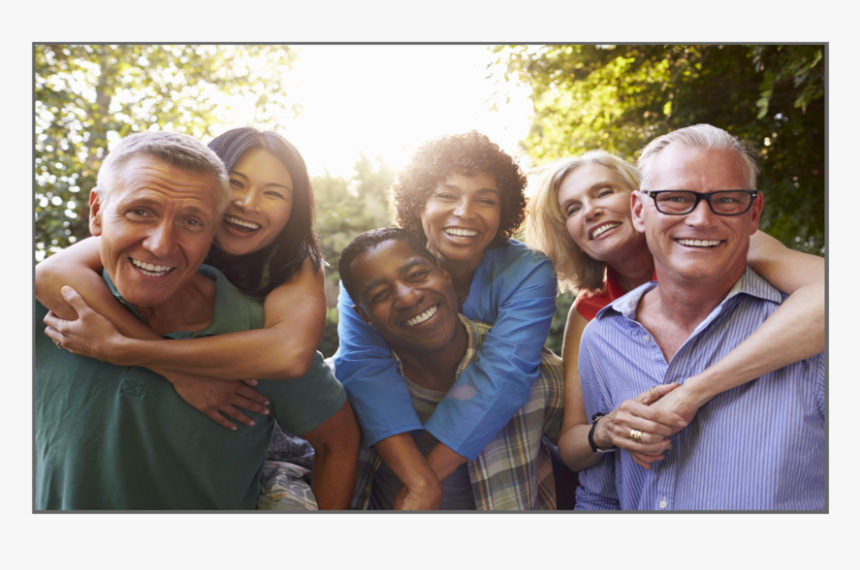 Group Of Middle Aged People