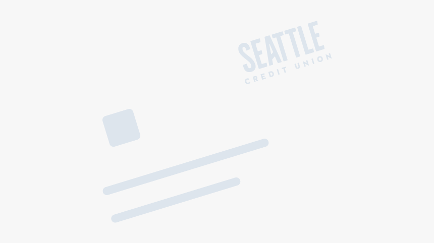 Seattle Credit Union Logo And Card Information Icon - Rocking Chair, HD ...