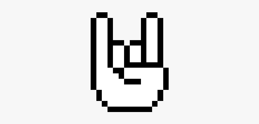 Minecraft Hand Pixel Art, HD Png Download , Transparent Png Image - PNGitem