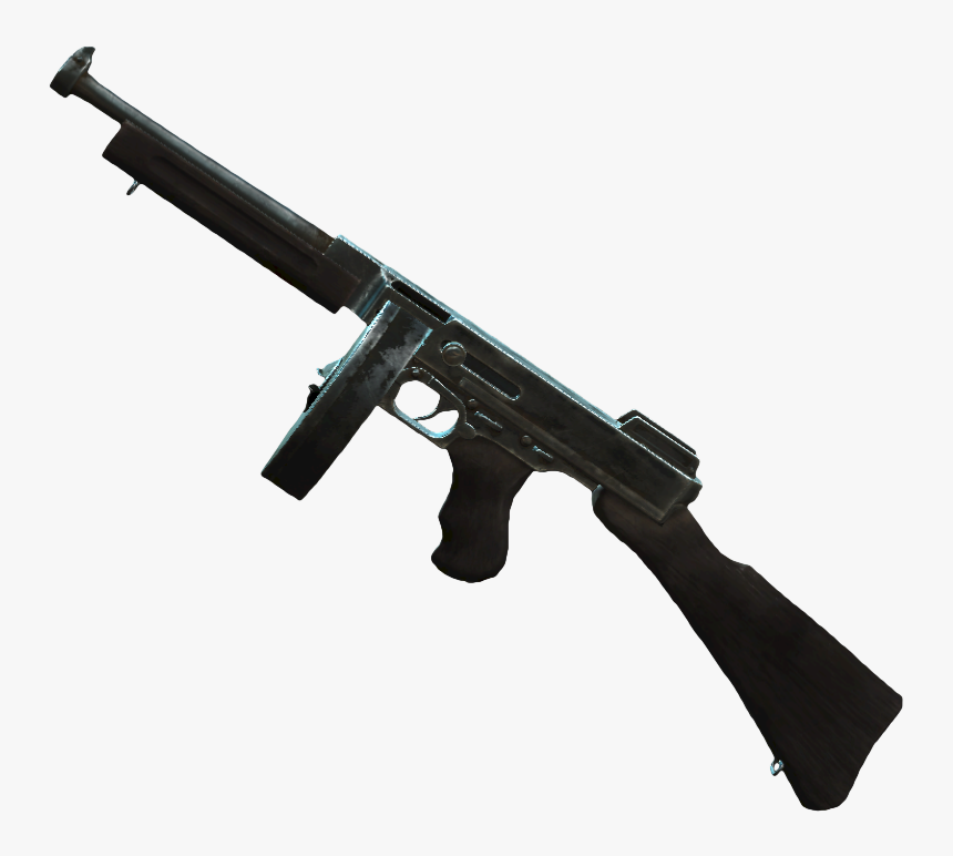 Nukapedia The Vault - Fallout 4 Submachine Gun, HD Png Download ...