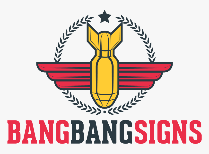 Bang Bang Signs - Illustration, HD Png Download , Transparent Png Image ...