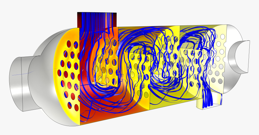 Shell And Tube Heat Exchanger Gif, HD Png Download , Transparent Png ...