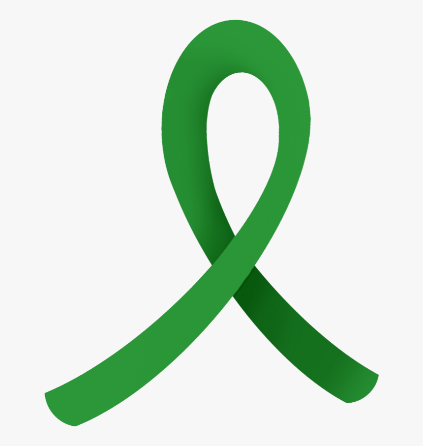 #green Ribbon, HD Png Download , Transparent Png Image - PNGitem