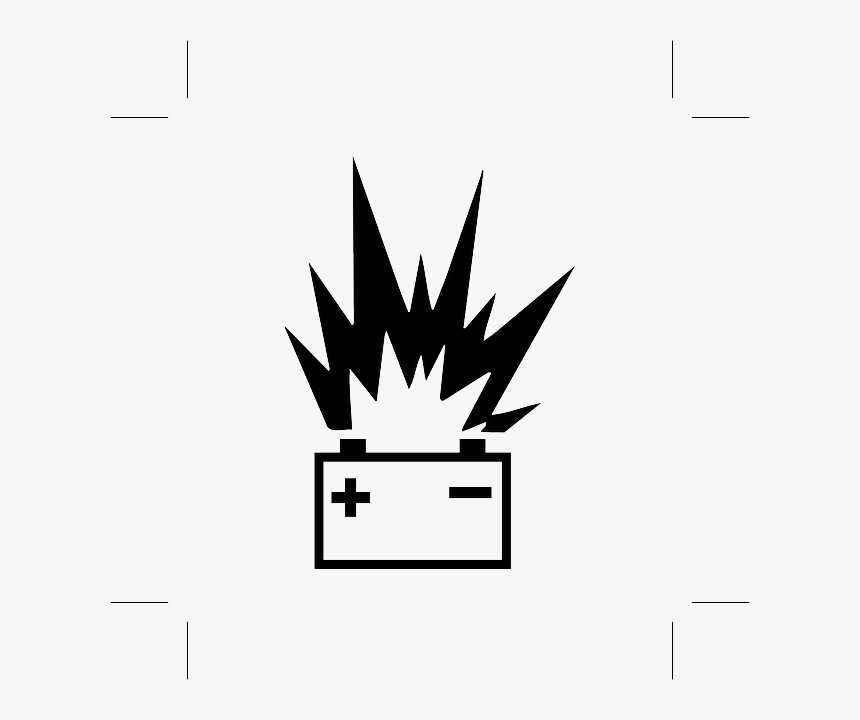 Battery Exploding Icon, HD Png Download , Transparent Png Image - PNGitem